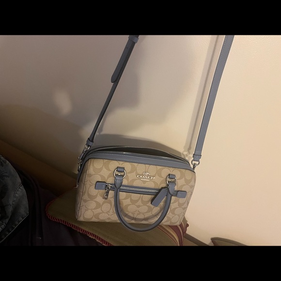 Coach | Bags | Coach Satchel Periwinkle | Poshmark